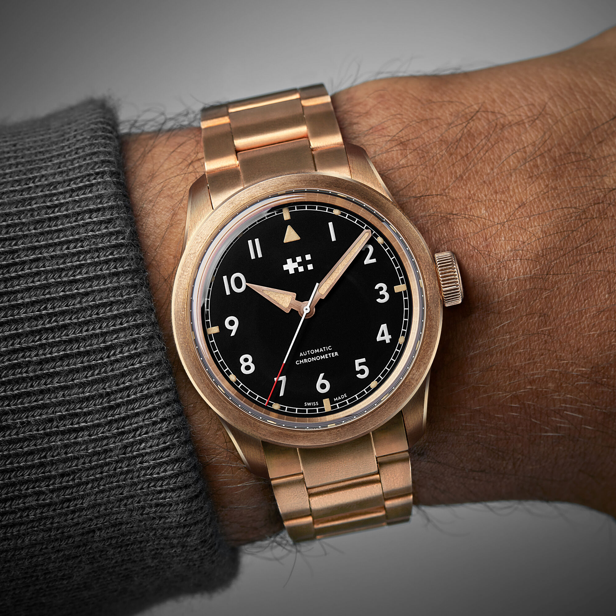 C65 Bronze Bracelet - 38mm | Christopher Ward