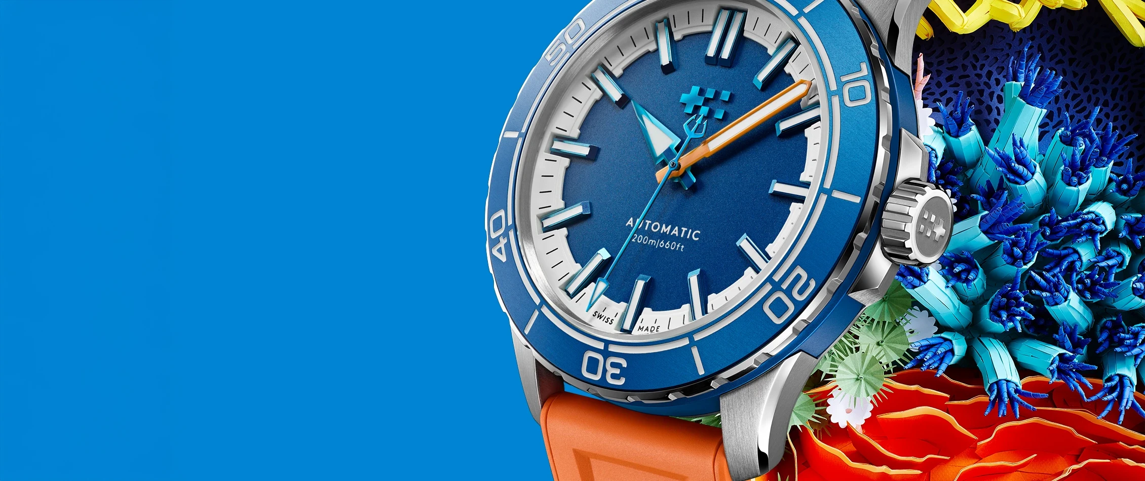Sea Life in Full Colour with the C60 Trident Reef Comes in 41mm, and ...